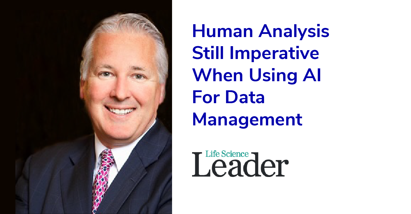 Human Analysis Still Imperative When Using AI For Data Management 