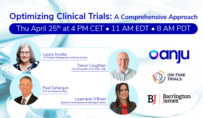 Webinar Optimizing Clinical Trials - Anju